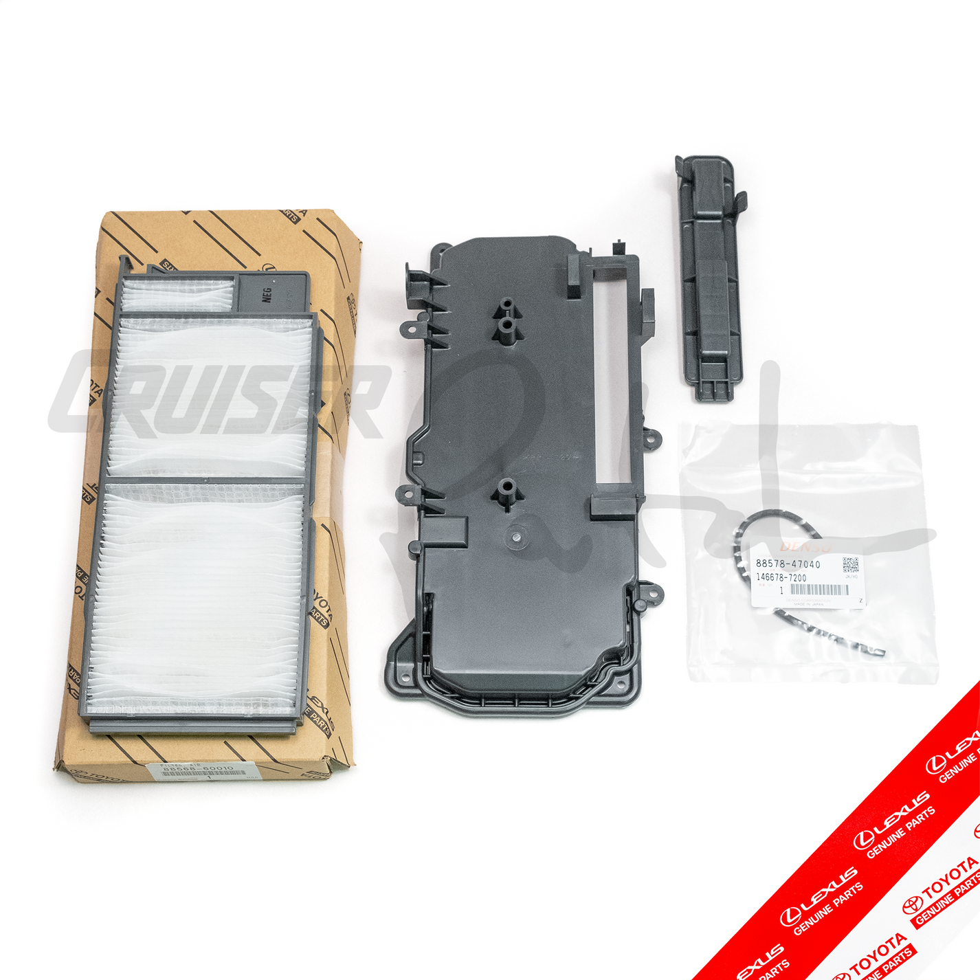 100 Series Land Cruiser Cabin Air Filter Retrofit kit – Cruiser Patch