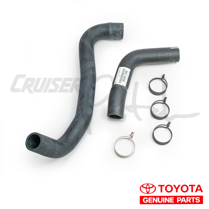 OEM 100 Series 2UZ-FE 4.7L V8 Radiator Hose and Clamp Kit – Cruiser Patch